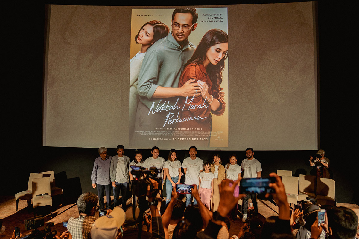 Rapi Films Luncurkan Trailer dan Poster Drama Cinta Segitiga Film "Noktah Merah Perkawinan"