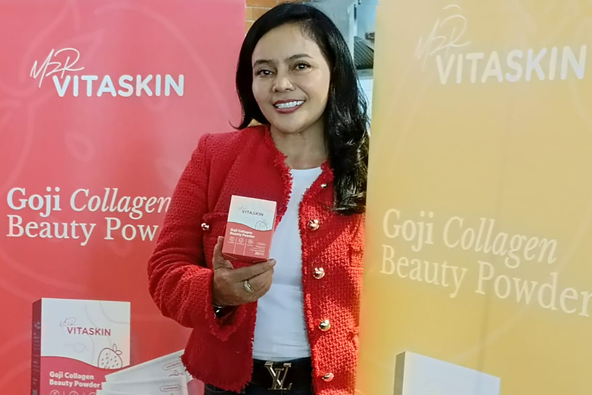 Meuthia Z Rizki Hadirkan Vitaskin Goji Collagen Beauty Powder Untuk Jaga Kesehatan Kulit