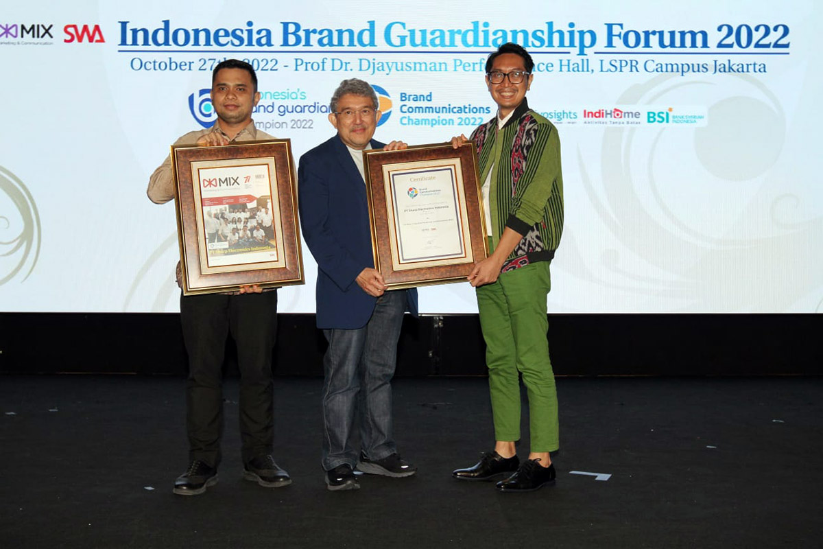 PT Sharp Electronics Indonesia Kembali Raih Prestasi Dua Penghargaan ...