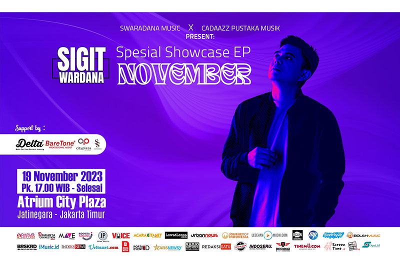Sigit Wardana Rayakan EP November Gelar Showcase 19 November Esok