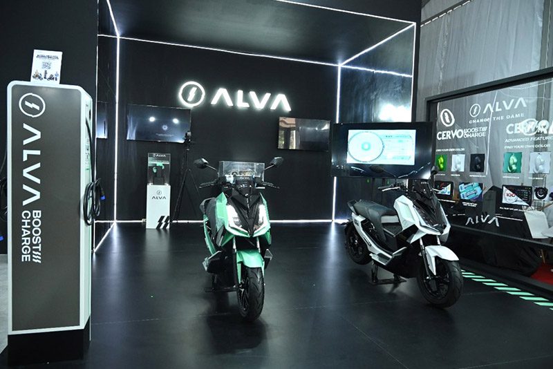 ALVA Luncurkan 3 Motor Listrik Baru dan Boost Charge Station di GIIAS 2024
