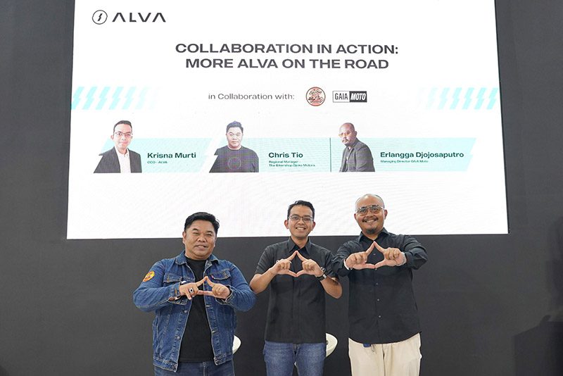 Perluas Jaringan Pembelian, ALVA Gandeng GAIA Moto, The Biker Shop Djoko Motor Group, dan Velocity