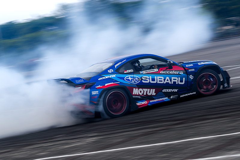 Subaru BRZ Dominasi Podium Pertama di Kelas PRO pada Indonesia Drift Series 2024