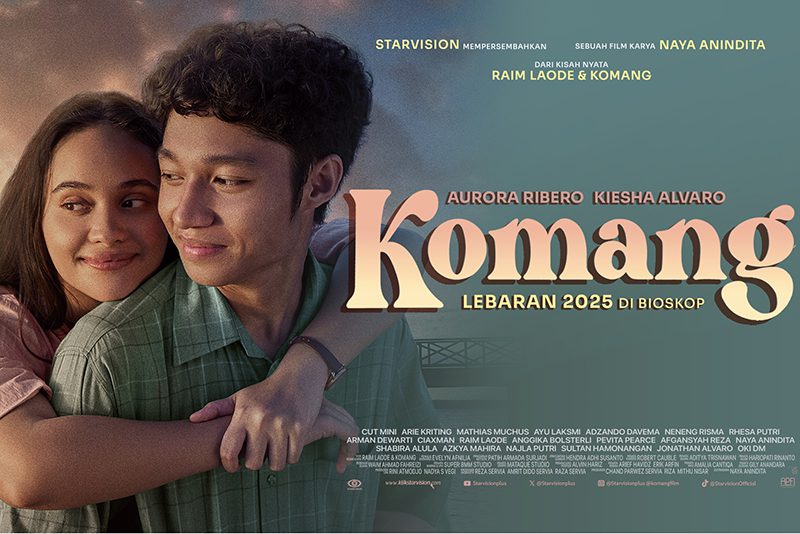 “Komang”, Romansa Raim Laode yang Menggetarkan Hati, Kini Hadir di Layar Lebar