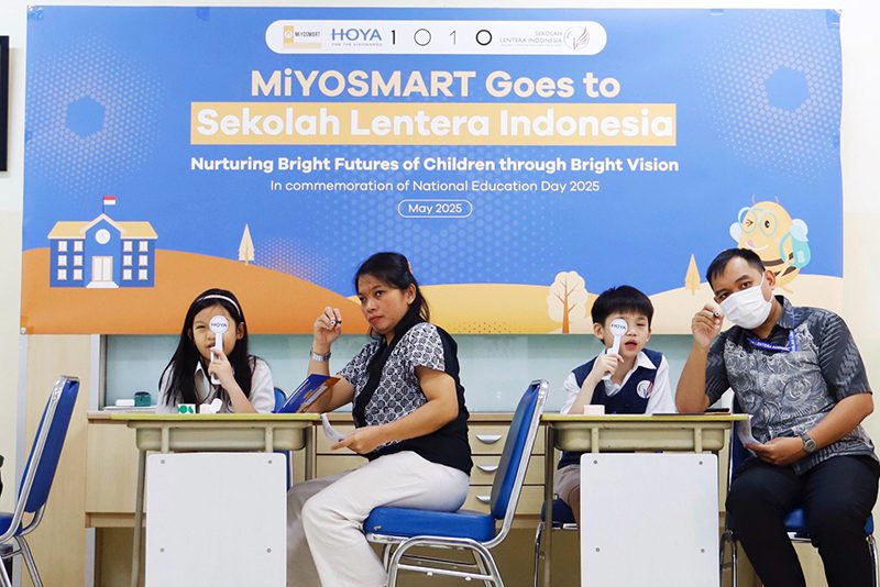 HOYA Dorong Deteksi Dini Miopia di Sekolah Lewat Program Vision Friendly School