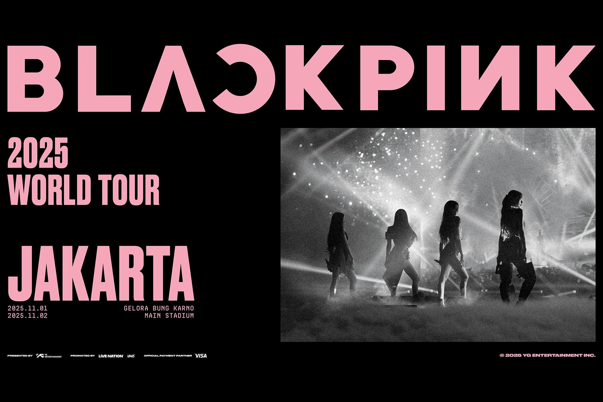 BLACKPINK Siap Guncang Jakarta Lagi: Tiket Eksklusif Hanya di tiket.com Mulai 10 Juni 2025!