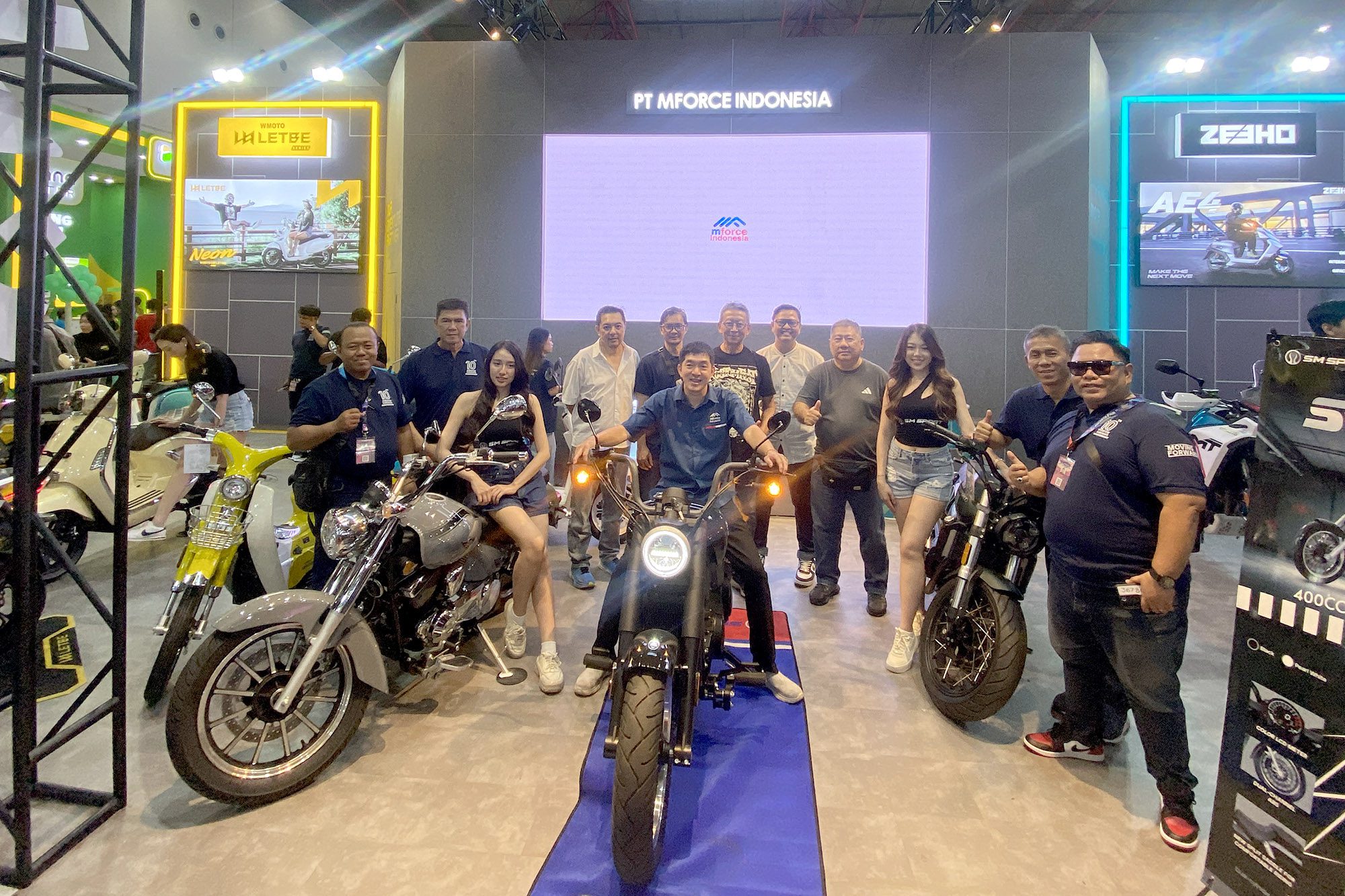 MForce Indonesia Rilis Tiga Motor Baru di Jakarta Fair 2025, dari ...